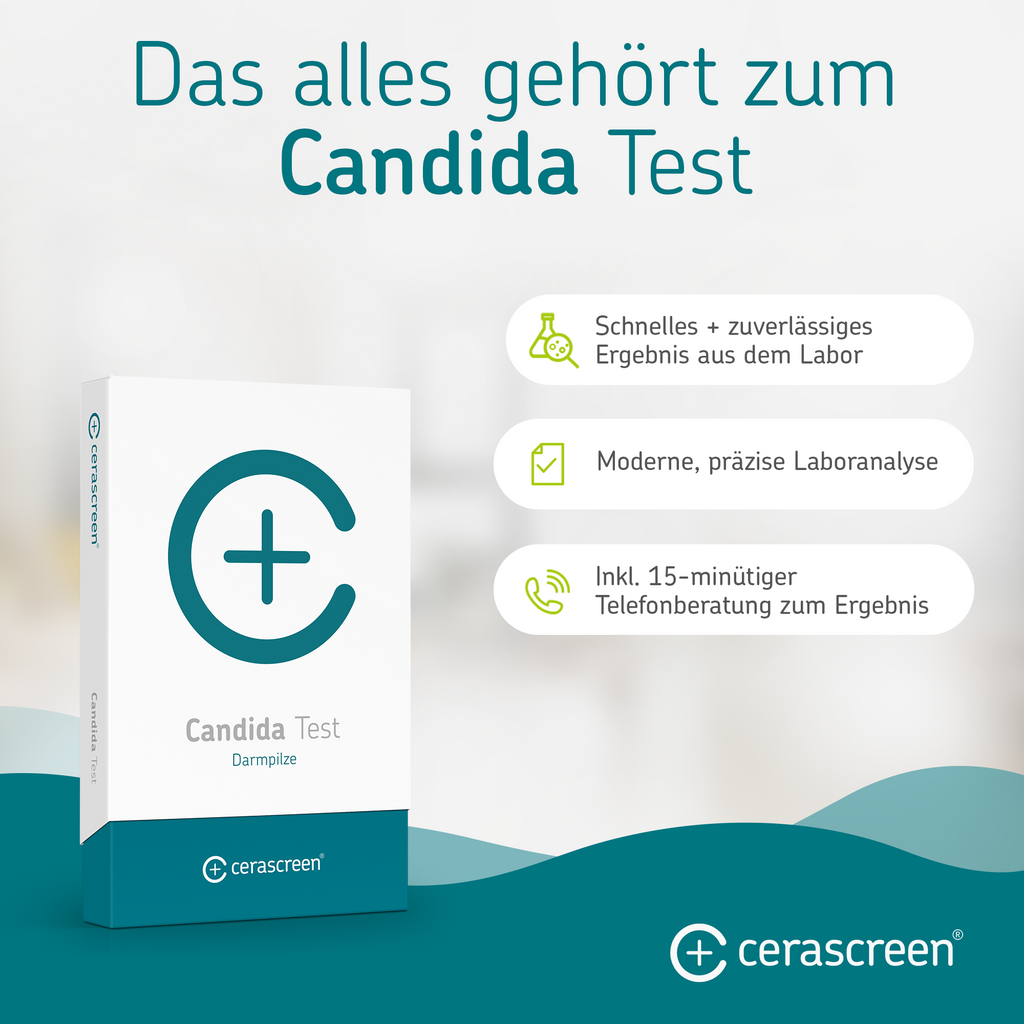 Candida Test – auf Darmpilz testen (Hefepilzinfektion) | cerascreen