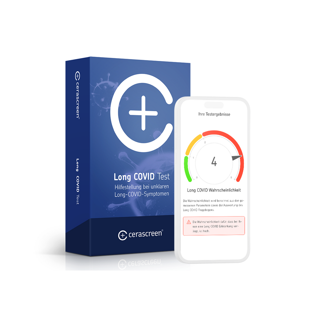 Long COVID Test: Kit für Probenahme + Laboranalyse | cerascreen