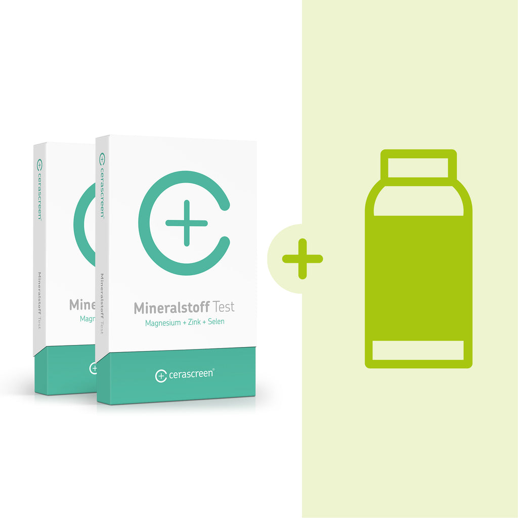 Magnesium-Kontrollset: 2 Tests + Supplement